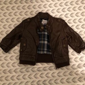 Joe Fresh | Jackets & Coats | 36 Month Joe Fresh Leather Jacket | Poshmark